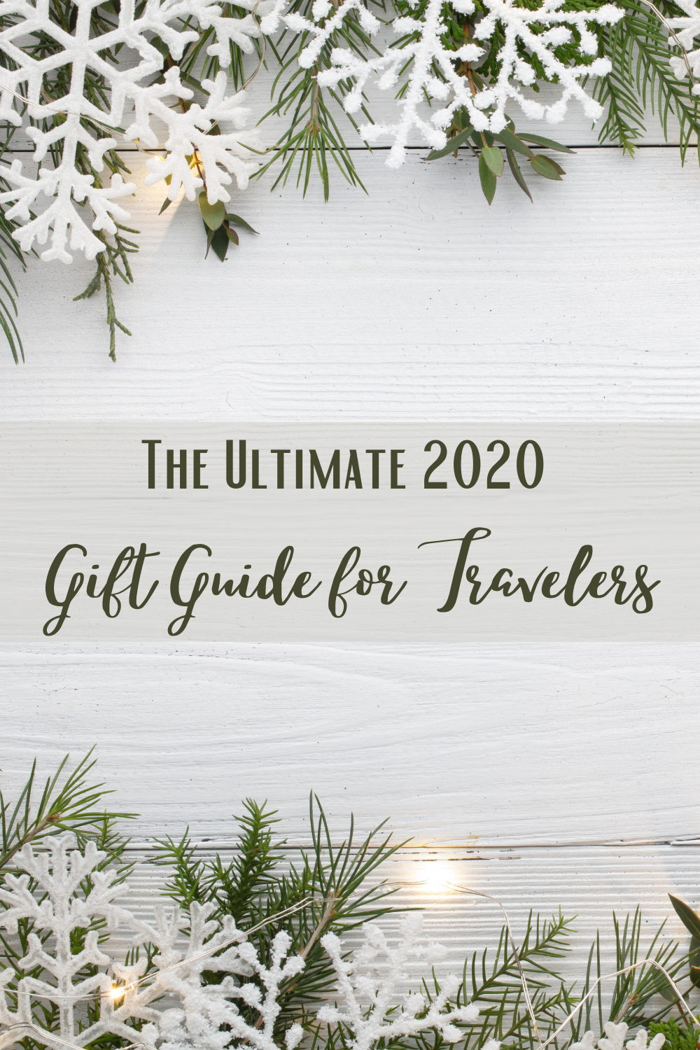 2020 Holiday Gift Guide for Travelers - For the Love of Wanderlust