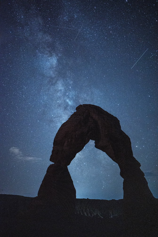 Stargazing at Delicate Arch - Arches National Park, Utah - For the Love ...